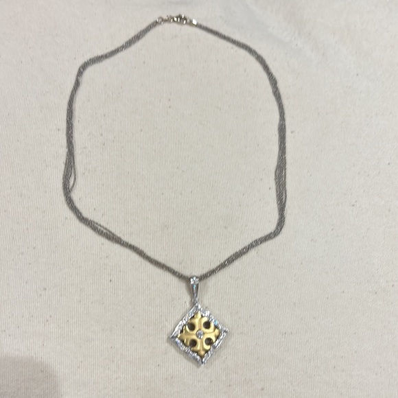 Charles Krypell | Jewelry | Charles Krypell 8 Karat White And Yellow ...